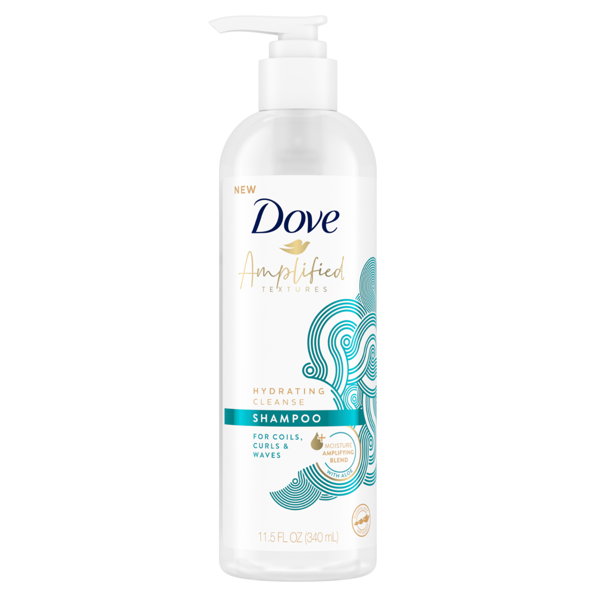 Dove Amplified Textures Shampoo 340ml – Coolhair